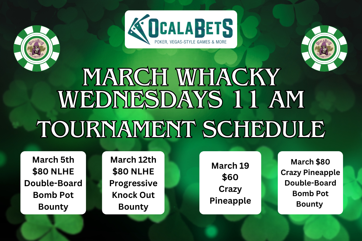 Tournament calendar - OcalaBetS