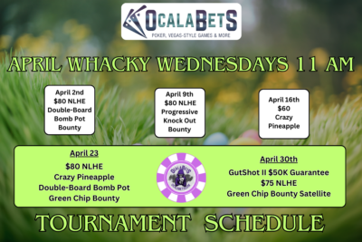 Tournament calendar - OcalaBetS